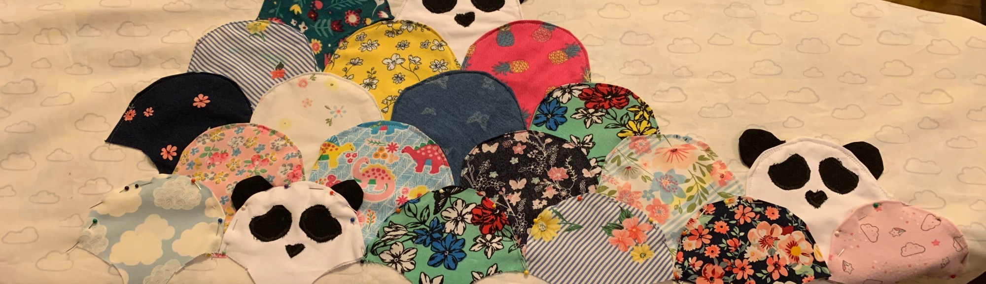 Panda Pop Quilt | Had we but world enough and time…