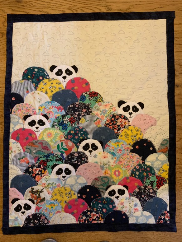 Panda Pop Quilt | Had we but world enough and time…